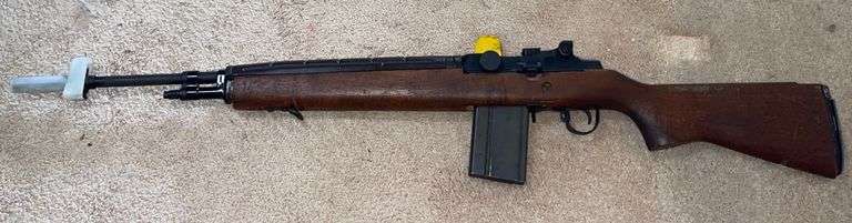 M14A US Rifle w/ Magazine- uses a 7.62 round - Sherwood Auctions