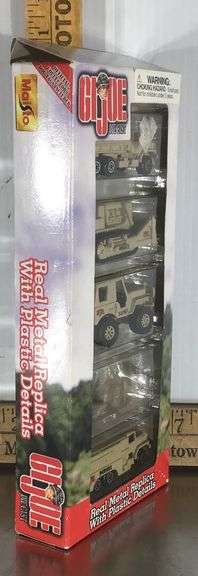 G.I. JOE Die Cast Replica Set (3 of 4) - Sherwood Auctions