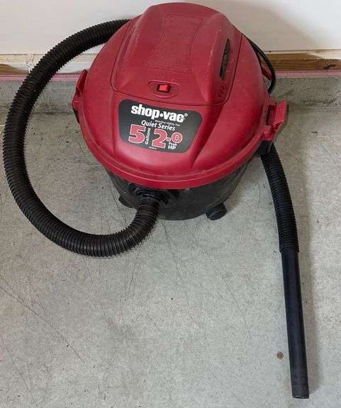 Shop-Vac 5 Gallons 2.0 HP Wet/Dry Utility Vac - Sherwood Auctions