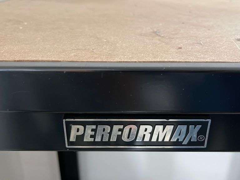 Performax Work Bench 36” tall, top is 65”x24” - Sherwood Auctions