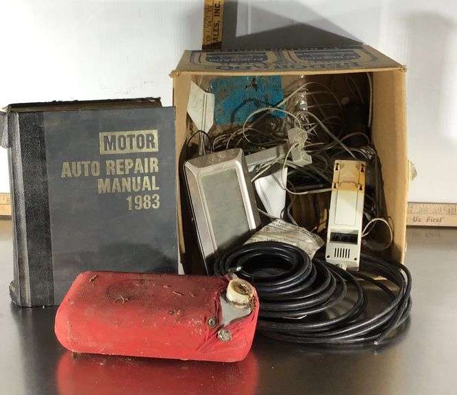 1983 Motor Auto Repair Manual, Boy Scout Canteen and More - Sherwood ...