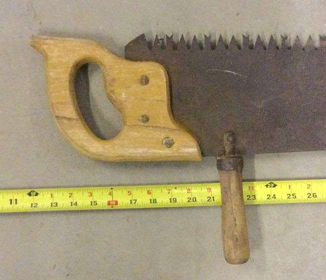 Double Handled Saw - Sherwood Auctions