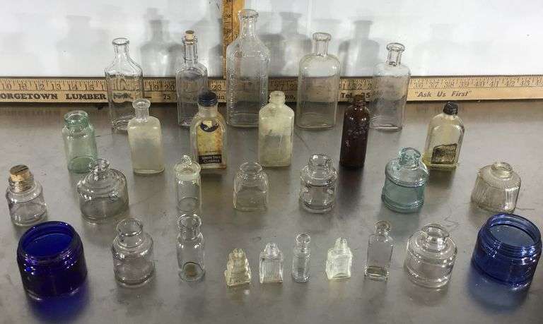 Glass Bottle Collection - Sherwood Auctions