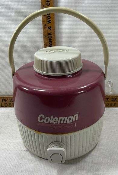 Coleman Steelbelted 1 Drink Thermos - Sherwood Auctions
