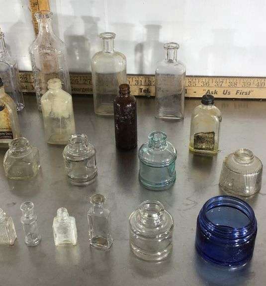 Glass Bottle Collection - Sherwood Auctions