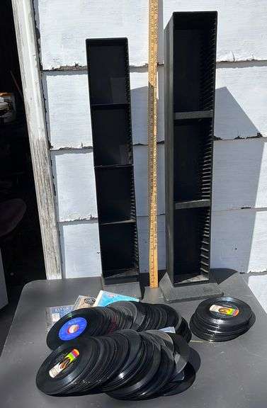 CD Towers and Vinyl Records - Sherwood Auctions