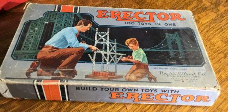 Two Vintage Gilbert Co. Erector Sets - Sherwood Auctions