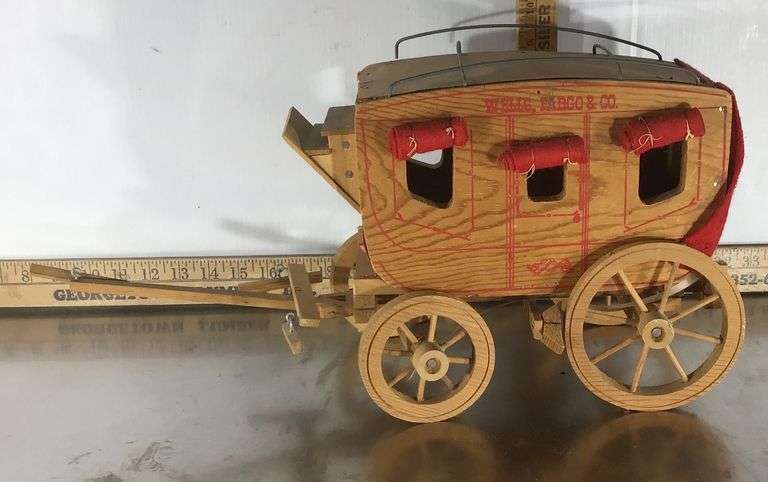 Wells, Fargo & Co. Decorative Wagon - Sherwood Auctions