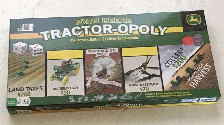 John Deere Tractor-Opoly (Owner Advised the game is COMPLETE ...
