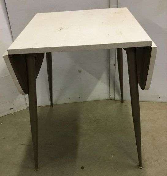 Table with Fold Down Sides (24” x 23 1/2” x 29”) - Sherwood Auctions