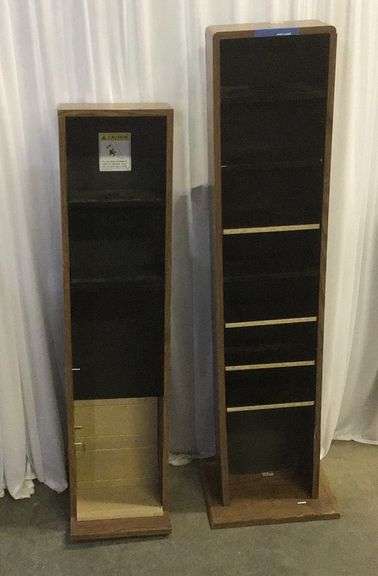 (2) CD Stands - Sherwood Auctions