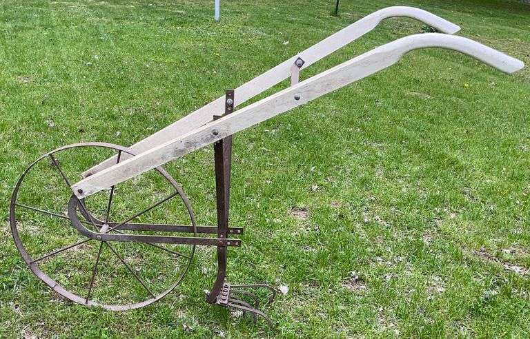 Antique Walk Behind Tiller - Sherwood Auctions