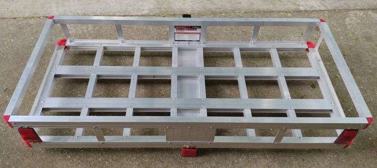 Haul Master Aluminum 500 LB. Capacity Cargo Carrier (49" L, 22.5" D, 10 ...
