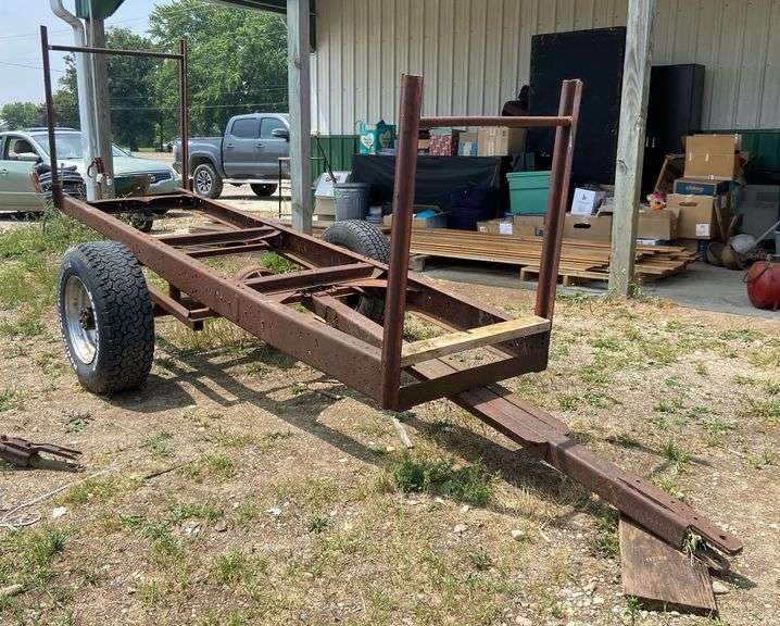 Homemade Trailer/Wood Hauler - Sherwood Auctions