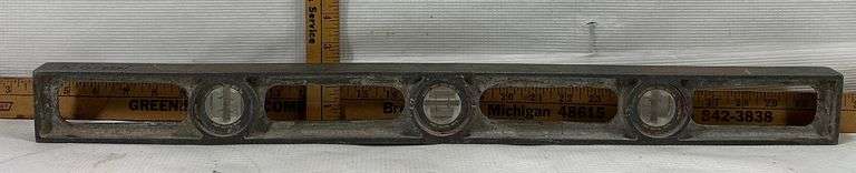 Mayes Bros. Tool MFG Co. Vintage Level - Sherwood Auctions