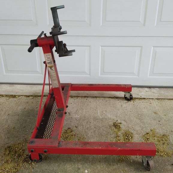 ATD 1250 lb. Capacity Engine Stand Model # ATD-7216 - Sherwood Auctions