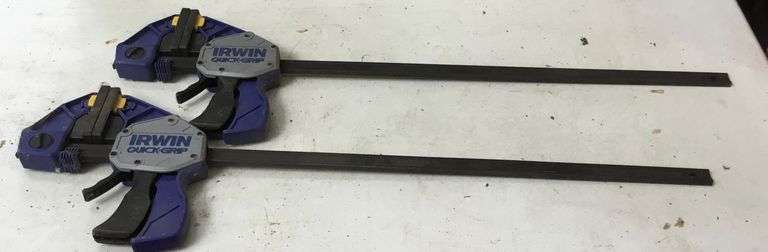 Irwin Quick Clamps - Sherwood Auctions