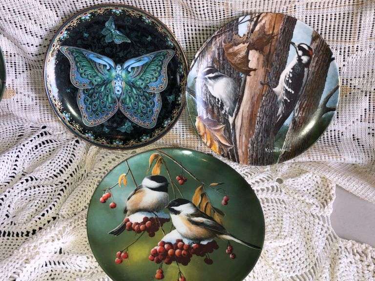 Edwin M Knowles China Co. Encyclopedia Britannica "Birds of Your Garden ...