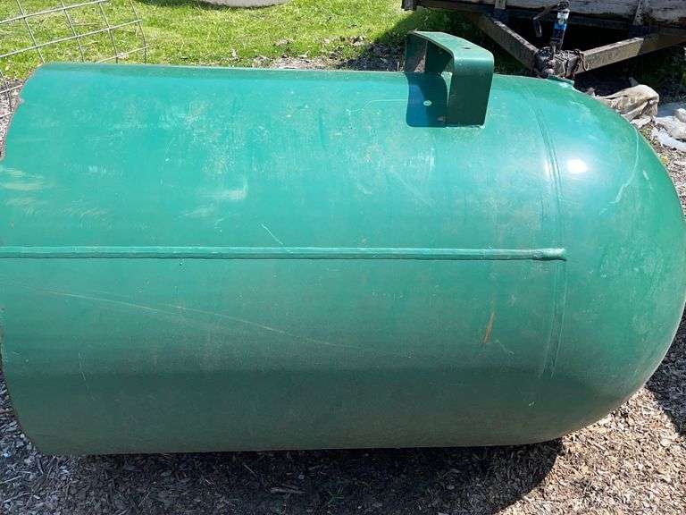 1/3 Cut Down of a 1500 gallon Propane Tank - Sherwood Auctions