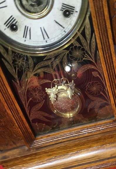 Wm. L. Gilbert Clock Co. Dove Mantle Clock - Sherwood Auctions