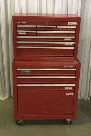 Craftsman Tool Chests on Wheels - Sherwood Auctions