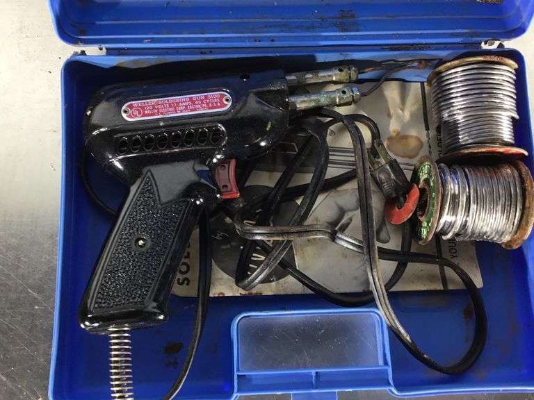 Weller Soldering Gun & Case - Sherwood Auctions