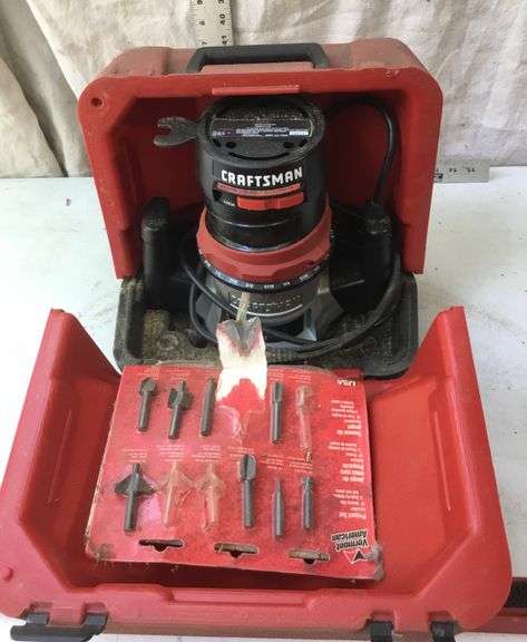 Craftsman EZ Router and Case - Sherwood Auctions