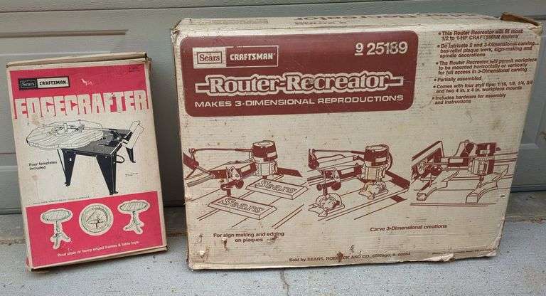Sears Craftsman Router-Recreator Makes 3-Dimensioinal Reproductions ...