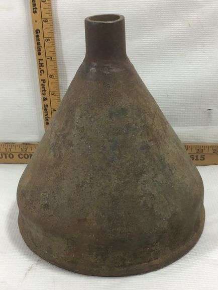 Cast Iron Funnel - Sherwood Auctions