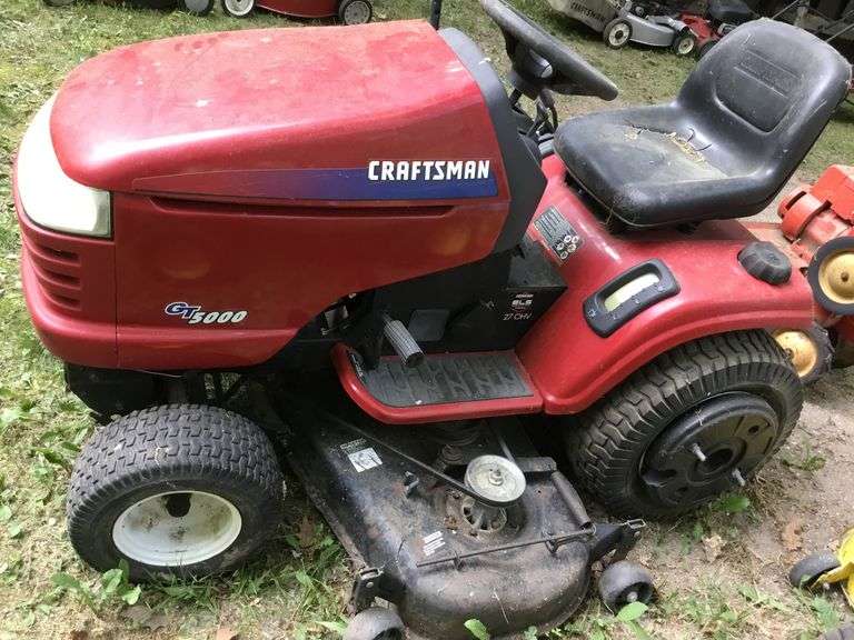 Craftsman GT 500 Riding Mower - Sherwood Auctions