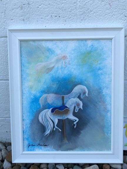 Two Original Paintings by Local Artist, JoAnn Graham - Sherwood Auctions