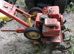 Tecumseh Rear Tine Rototiller and Montgomery Ward Front Tine Tiller ...