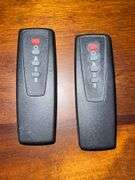 Allen Roth Electric Fireplace & Media Mantle + Remotes - Sherwood Auctions