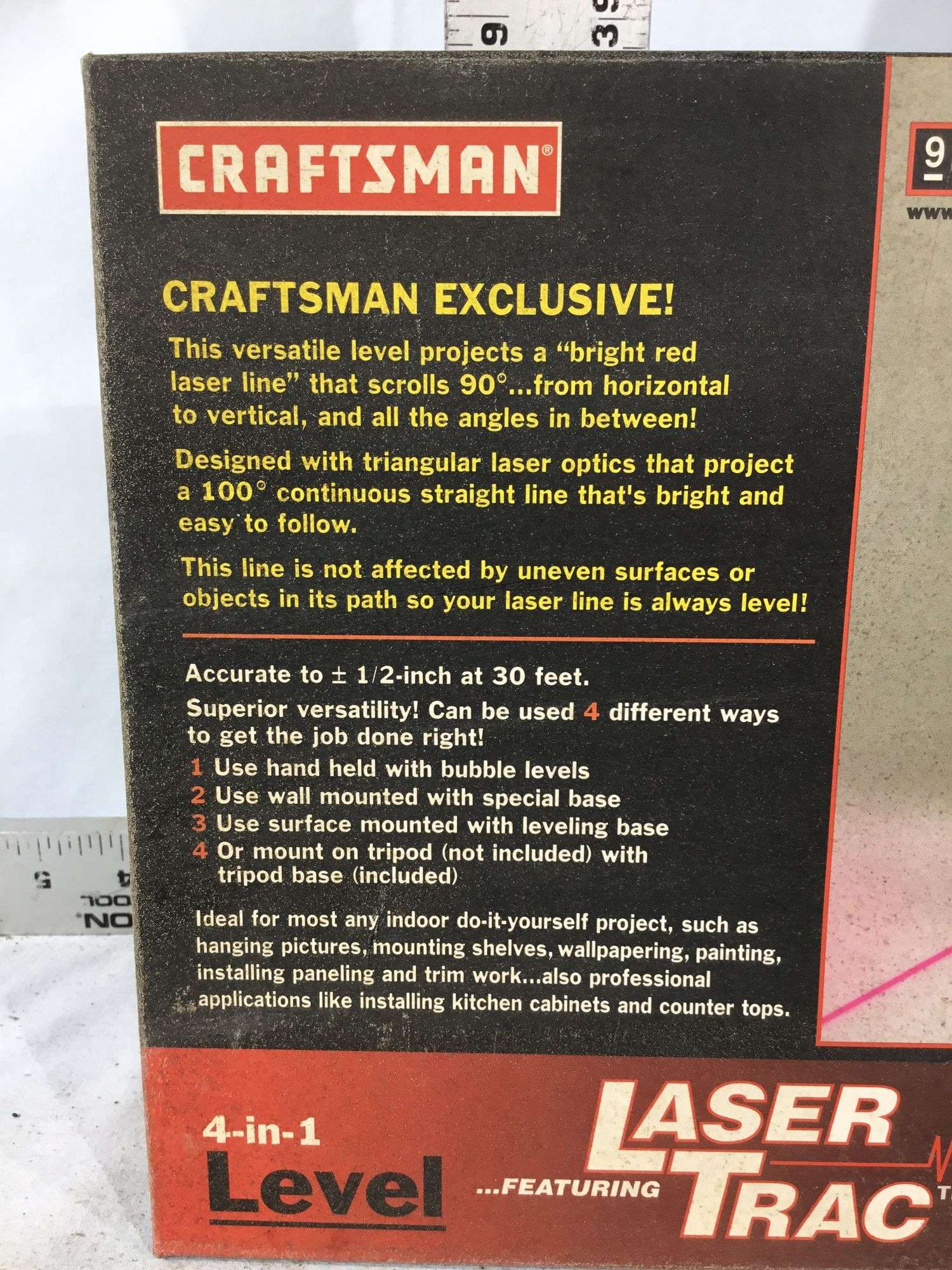 Craftsman Laser Trac Level Manual
