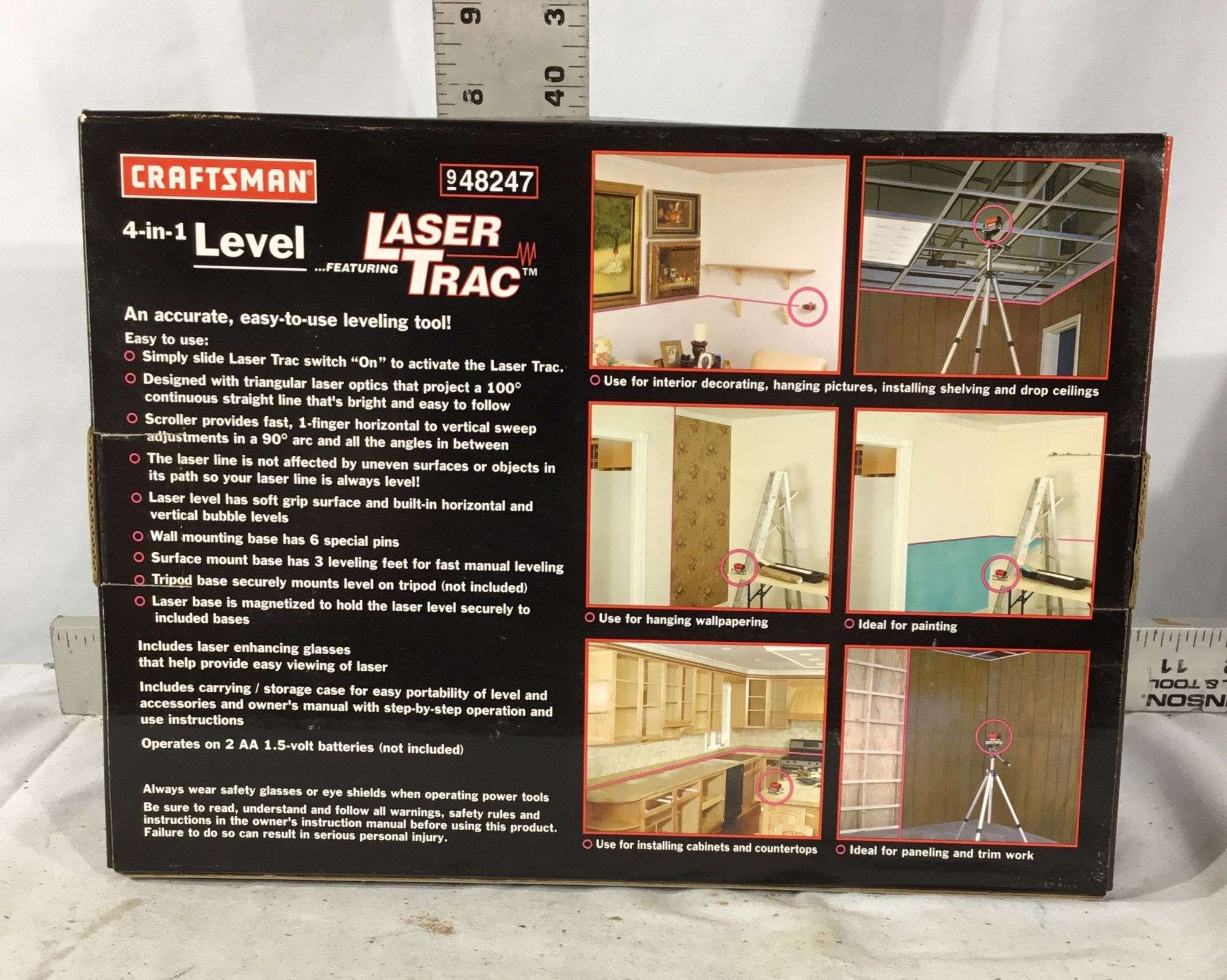 Craftsman Laser Trac Level Manual