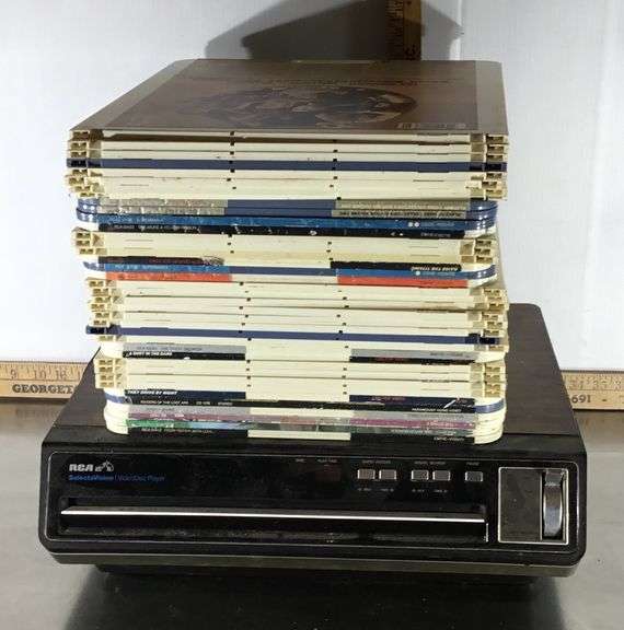 Video Disk Player And Video Disks - Sherwood Auctions