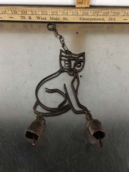 Cat Bell Statue - Sherwood Auctions