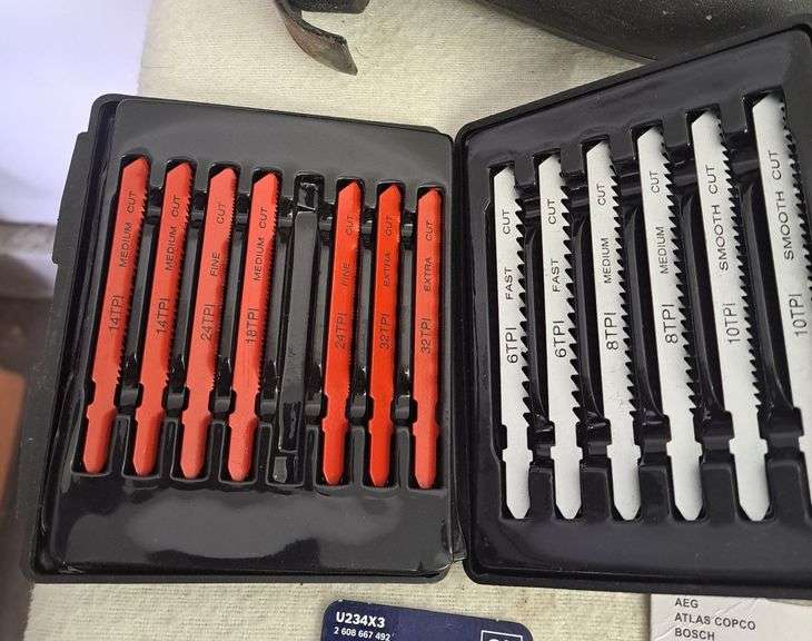 Sears Craftsman 1" Stroke Electric Reciprocating Saw, Hack Saw w/ 4 ...