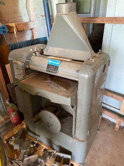 Rockwell Model 18 Planer - Sherwood Auctions