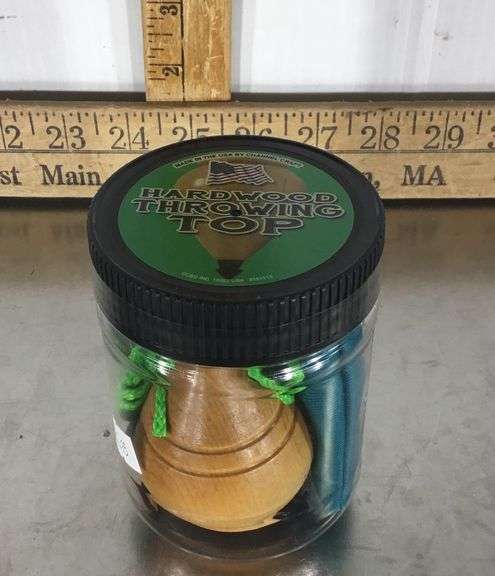 Hardwood Throwing Top - Sherwood Auctions