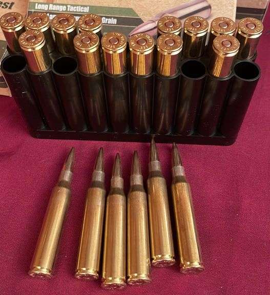 Four New Boxes of 20 Each- IMI Systems .338 Lapua Magnum, 250 grain ...