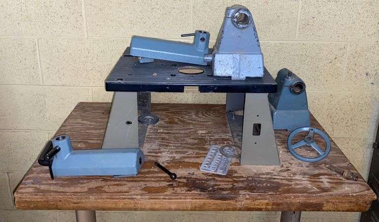 Desk (30” H, 36” L, 24” D) + Router Table & Extra Lathe Parts ...