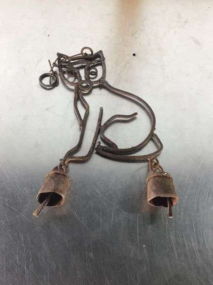 Cat Bell Statue - Sherwood Auctions