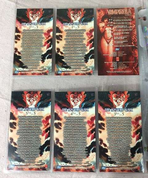 Vampirella Trading Cards - Sherwood Auctions