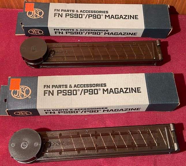 New in Boxes- FN PS90/P90 Magazines - Sherwood Auctions