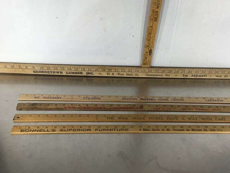 Meter Sticks - Sherwood Auctions