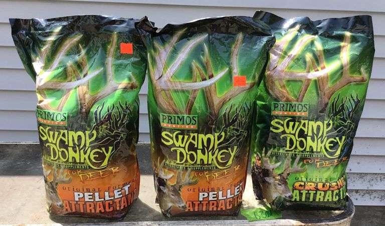 Primos Swamp Donkey Deer Attractant ALL Unopened - Sherwood Auctions