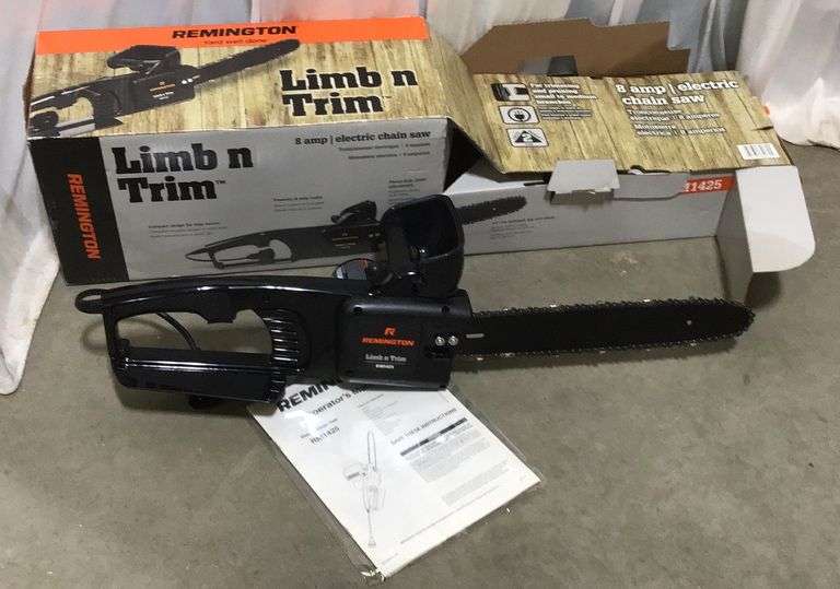 Remington Limb n Trim 8 amp Electric Chain Saw - Sherwood Auctions