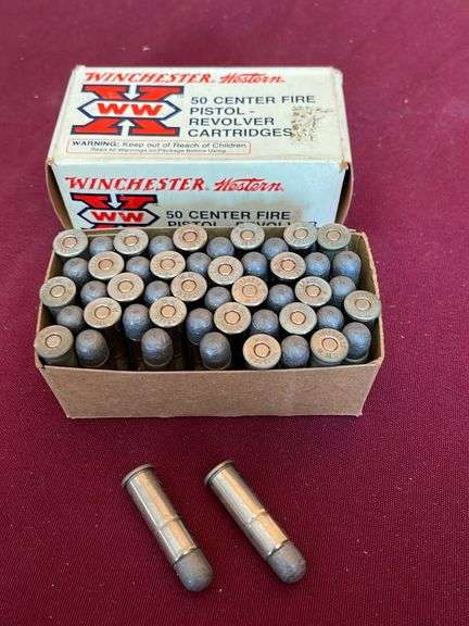50 Rounds of Winchester 38 Special Revolver Cartridges - Sherwood Auctions