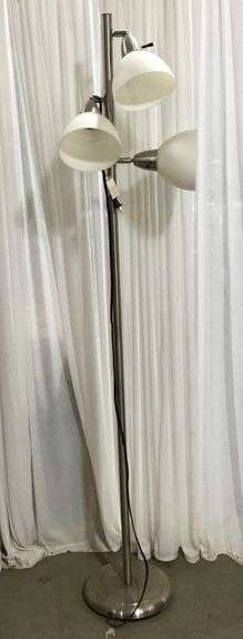 62” 3 Bulb Standing Light Fixture - Sherwood Auctions